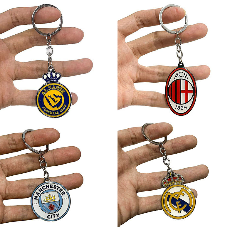 Football Team Emblem Colorful Alloy Keychain World Cup Club Brazil ...