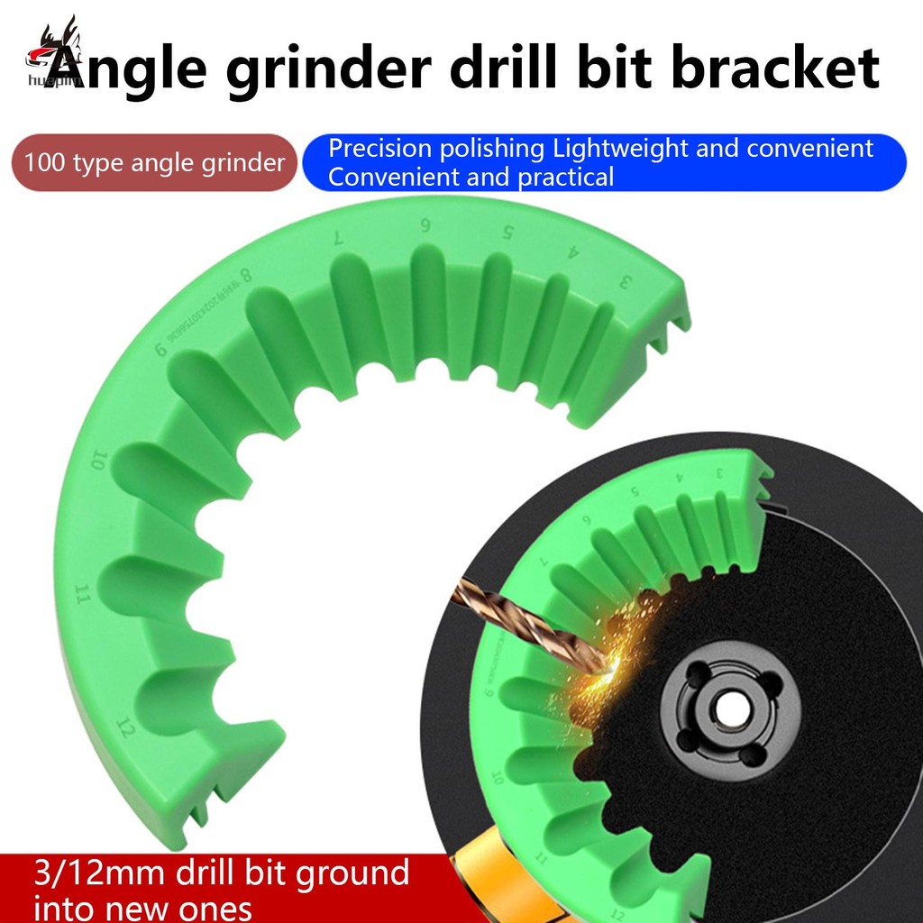 Angle Grinder Drill Bit Sharpener Precision Drill Bit Sharpening Guide ...