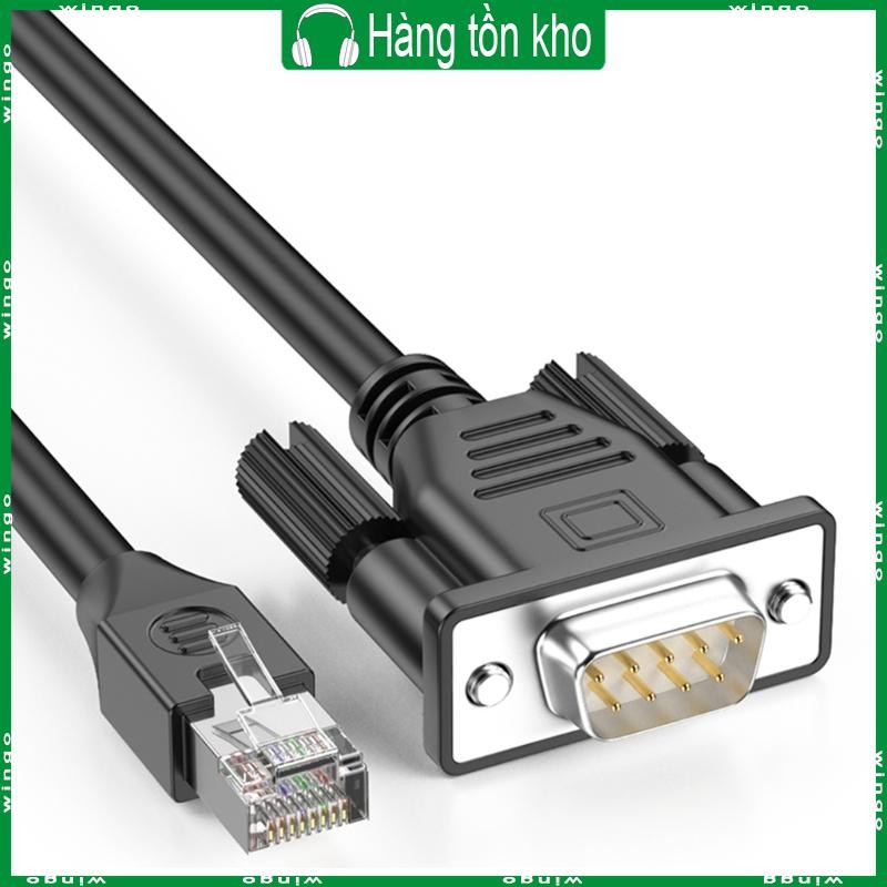 WIN Networking Equipment Connection Cable RJ45 to DB9 RS232 Serial Port ...