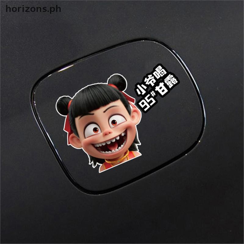 [Nezha] Nezha Cartoon Personalized Car Stickers For Cars Motorcycles ...
