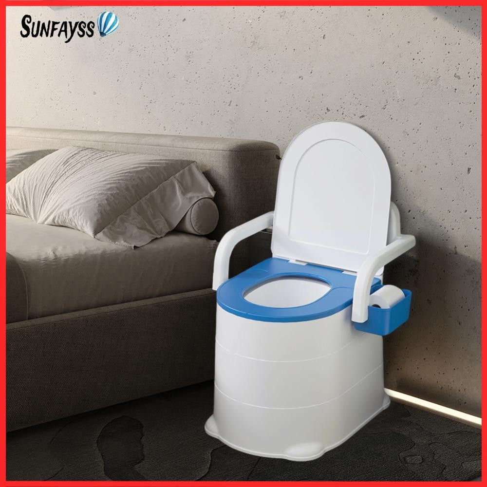 [Sunfayss.ph] Bedside Commode Portable Commode Toilet Heavy Duty Non ...