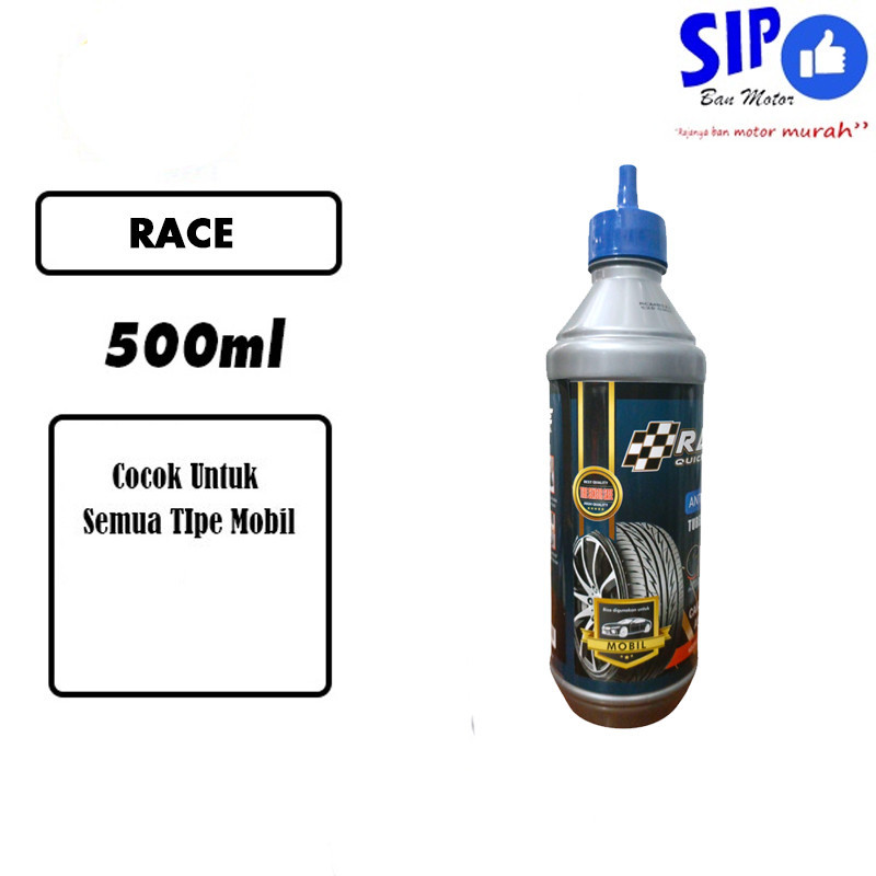 Race Car Anti-Tire Leak Liquid 500 ml - Anti mines and nails | Shopee ...