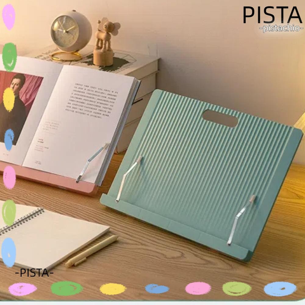 PISTA Bookend Stand, Adjustable Folding Reading Book Stand, Portable ...