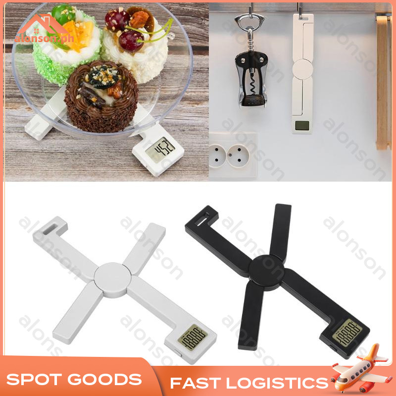 5KG Accurate Food Scale Foldable Portable Mini Folding Digital Kitchen ...