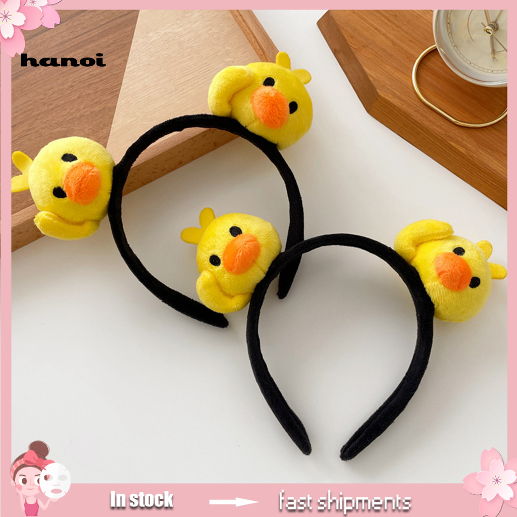 HAN_ Fun Children Headband Duck Shape Hair Pin Adorable Duck Hair Hoop ...