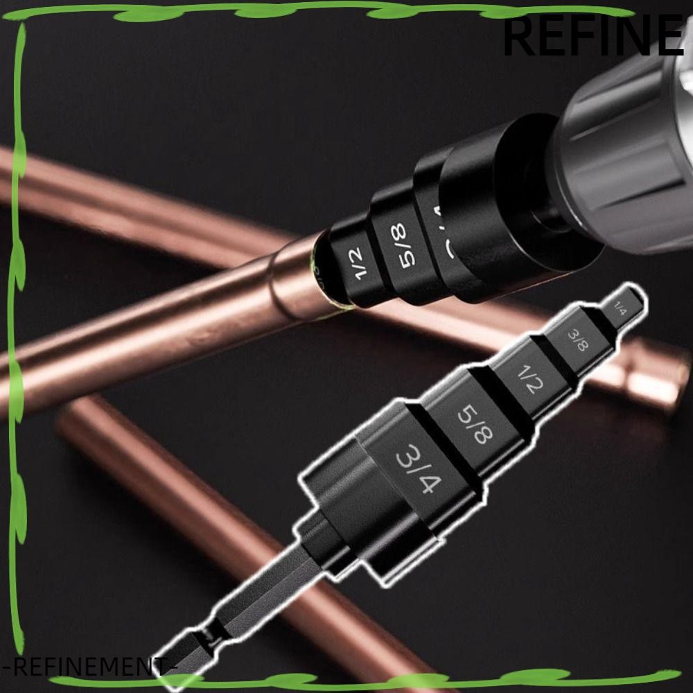 REFINEMENT Copper Pipe Expander, 5 in 1 Hexagonal Shank Swaging Tool ...