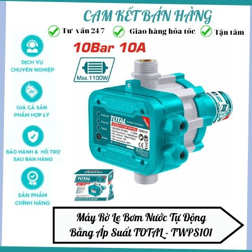 TOTAL Automatic Pressure Water Pump Relay - TWPS101 | Shopee Philippines