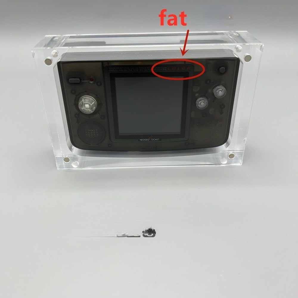 NSLikey Acrylic Display Case Replacement for Neo Geo Pocket Color NGPC ...