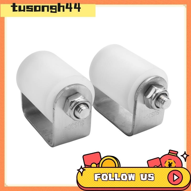2Pcs Slide Gate Guide Roller 3 Inches Hard Nylon Sliding Rolling Gates ...