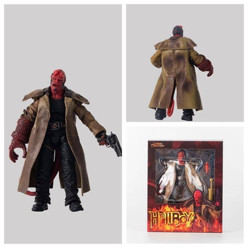 Hellboy Action Figure PVC Classic Movie Collectible Model Toy Joint ...