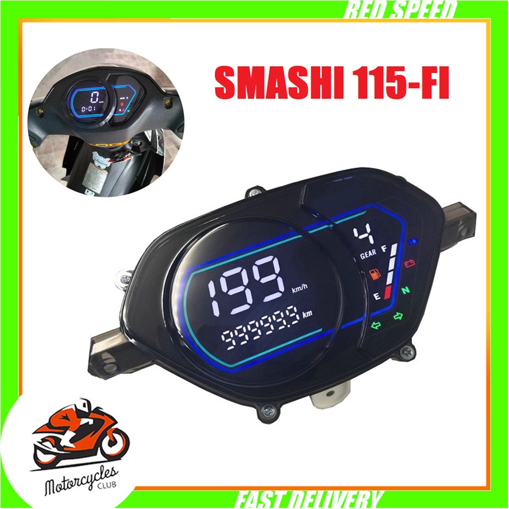 SUZUKI SMASH 115-FI SMASH V115 FI SMASH 115 FI Full Led Digital ...