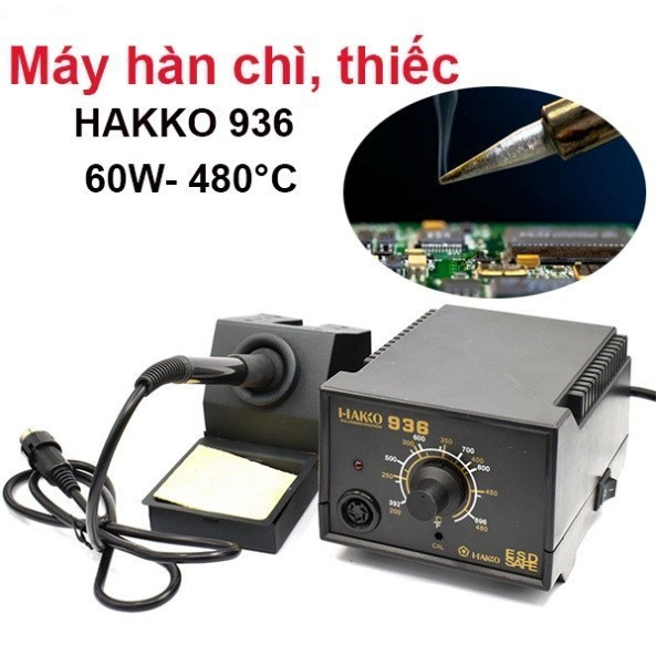 Hakko 936 soldering station, 220v voltage, 60w capacity - hakko 936 ...