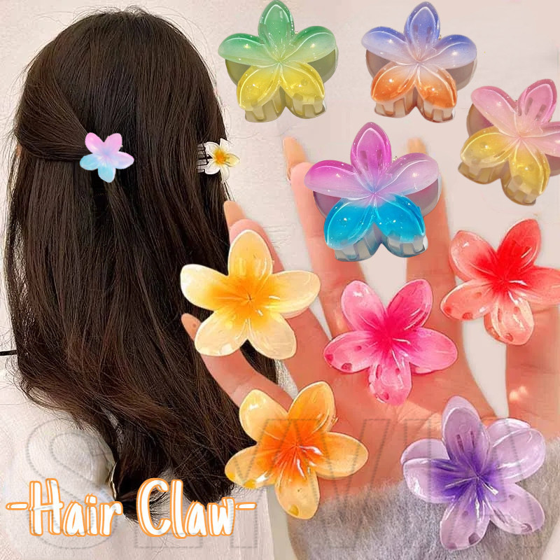 Colorful Egg Flower Hair Clamp - Y2K, Fashion, Cute, Sweet - Mini Grab ...
