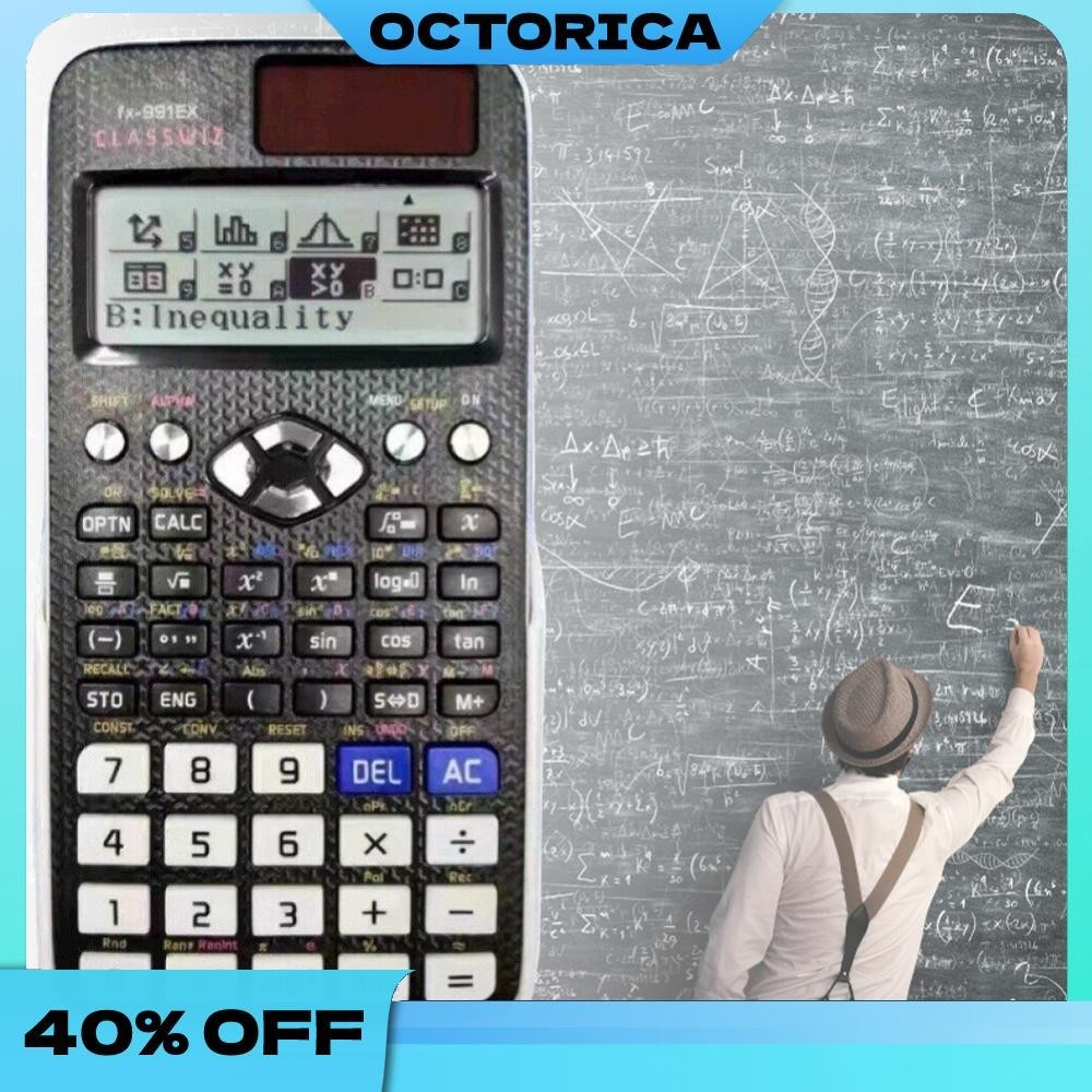 Advanced Scientific Calculator with Natural Display Math Calculator for ...