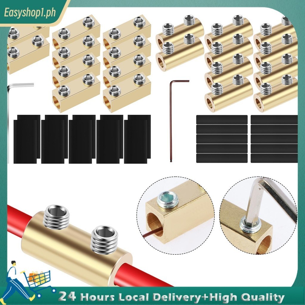 10Pcs Wire Connector Nut Kit 60A/80A Splicing Wiring Connector Circuit ...