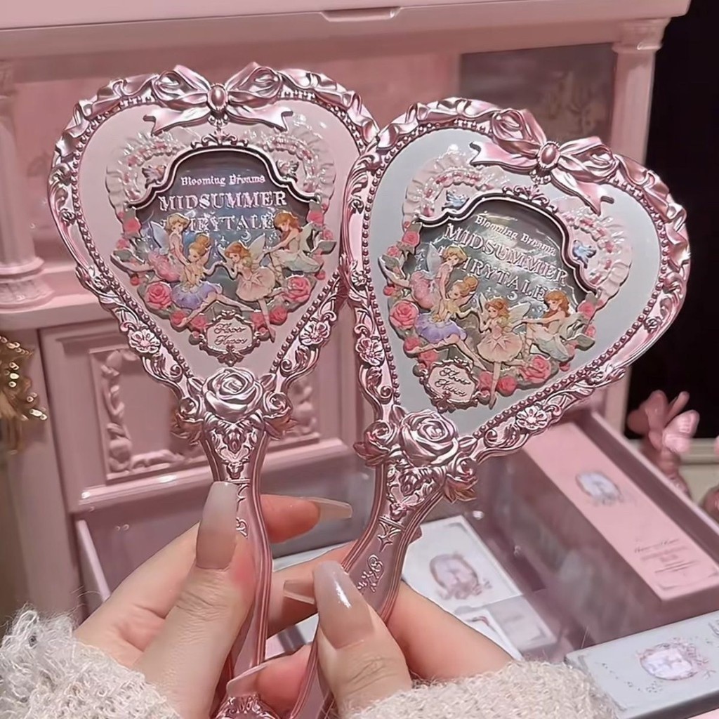 Flower Knows Midsummer Fairytales Series Handheld Mirror Cream Powder ...