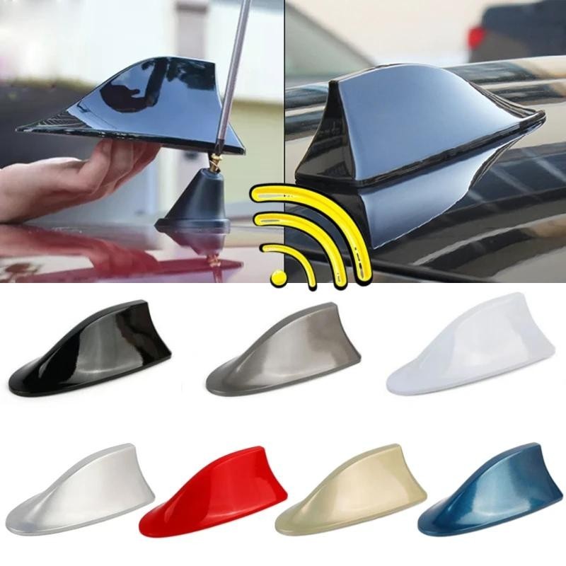 Car Shark Fin Antenna Cover Base, Replacement Radio Signal Aerials ...