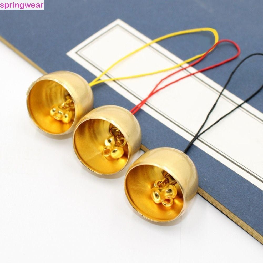 SPRINGWEAR Brass Bells, Metal Clear Sound Christmas Door Bell, Mini ...