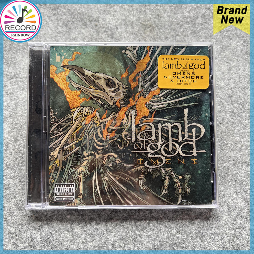 Lamb of God Omens Original CD Album [Sealed] Brand New IP0338 | Shopee ...