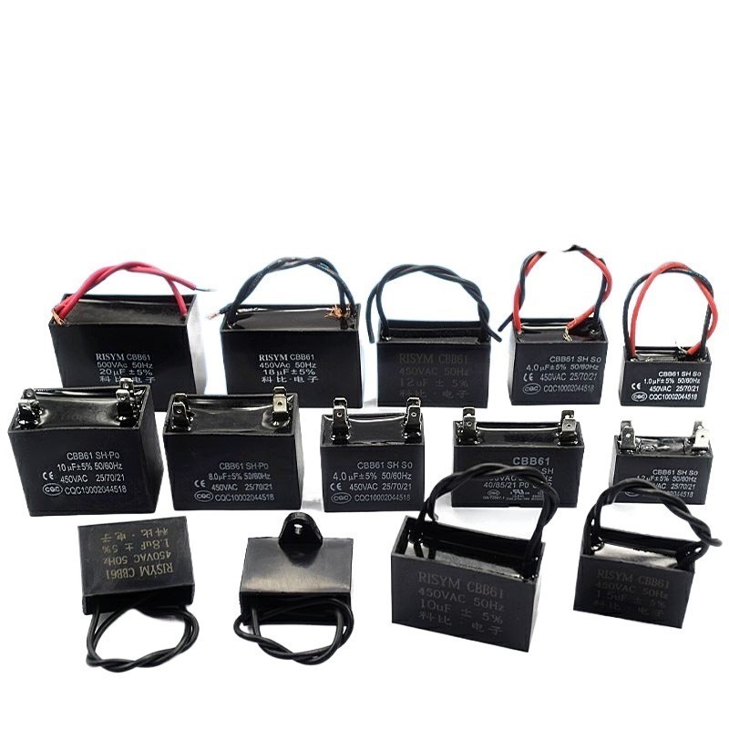 ☃ CBB61 electric fan starting capacitor floor-standing universal 1UF/2/ ...