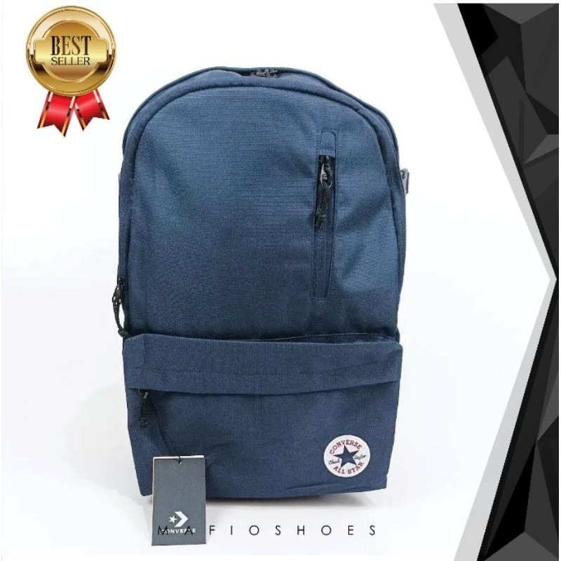 Navy ROUND LOGO BACKPACK CONVERSE BAG/BAG/SCHOOL BAG/BACKPACK/BOYS ...