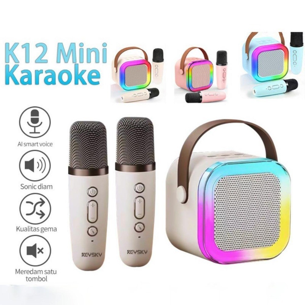 Bluetooth Portable K12 Speaker Multi-function Karaoke with Microphone ...