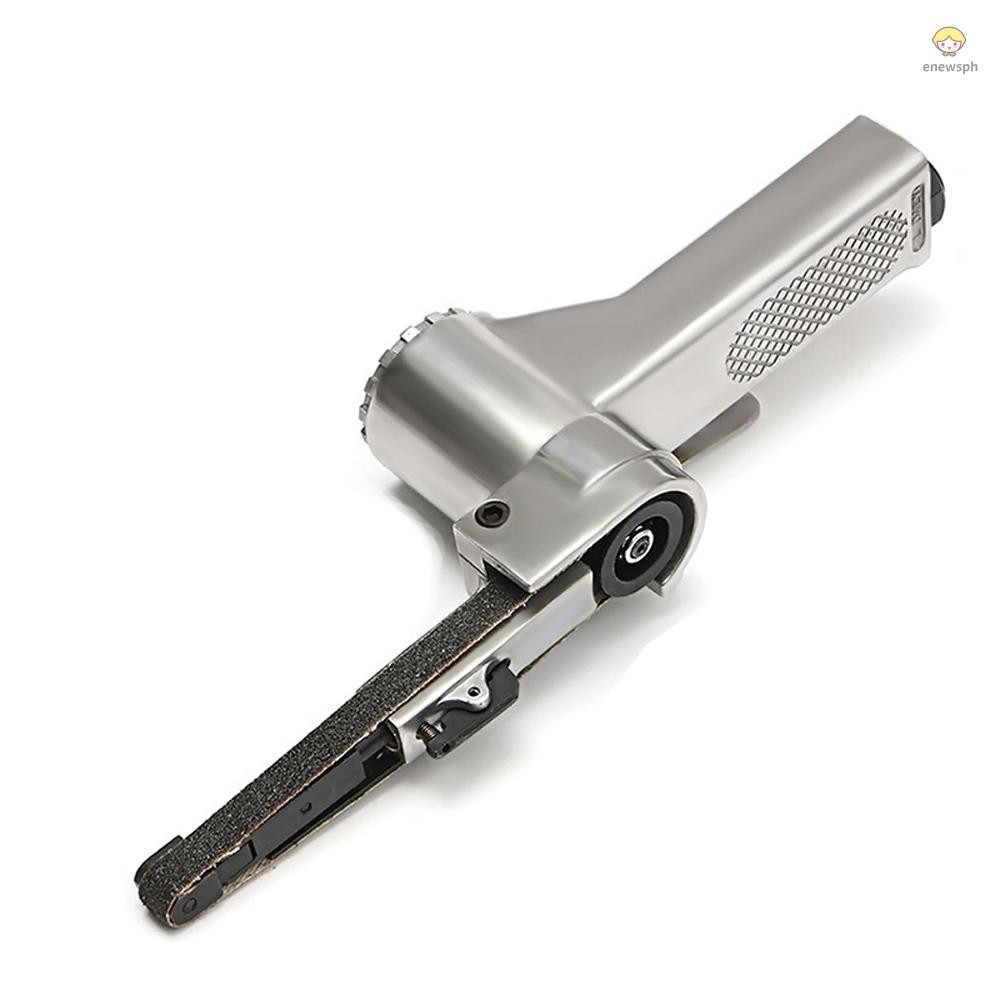 3/8" Air Belt Sander Air Angle Grinding Machine with Sanding Belts for ...