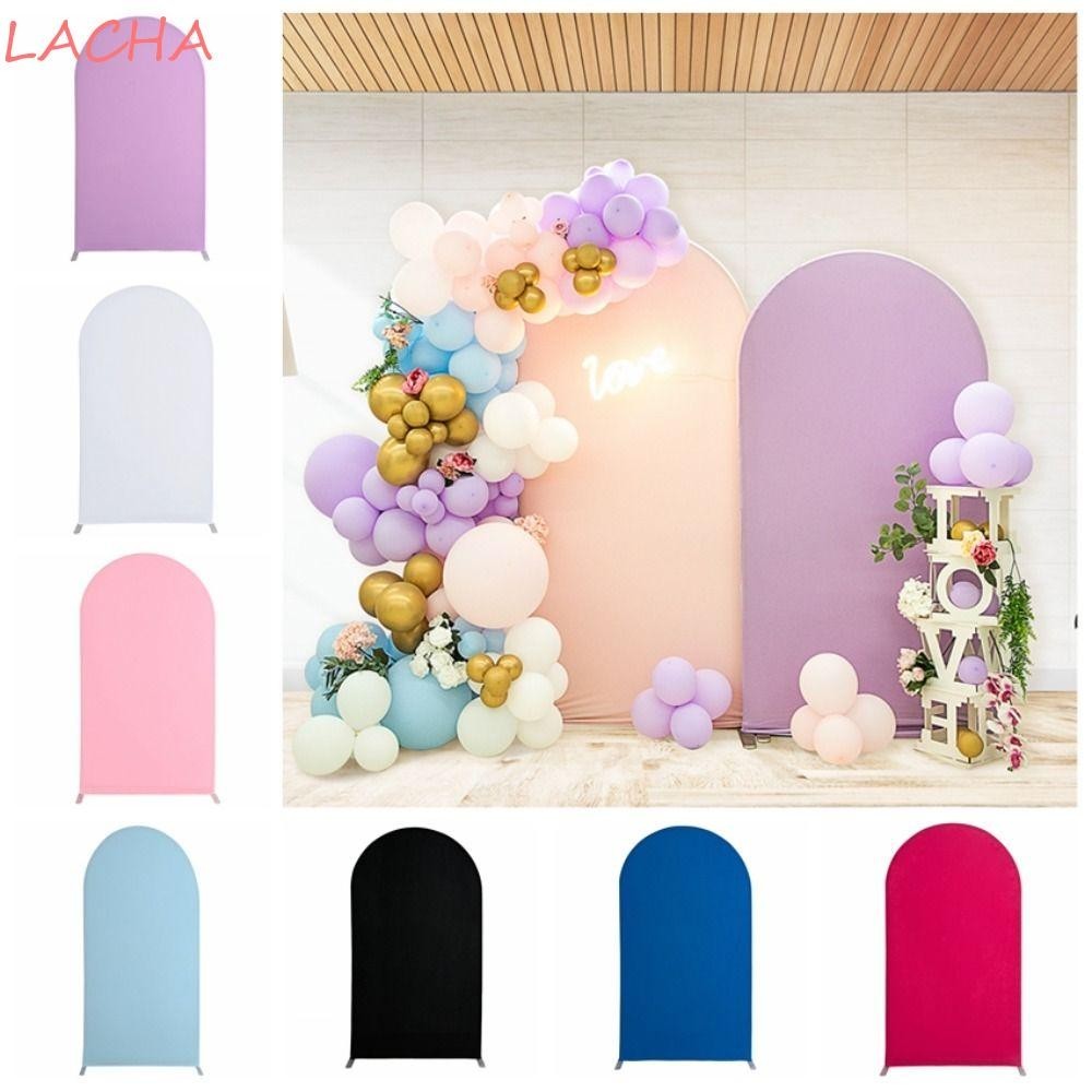 LACHAPELLE Double Sided Arch Backdrop Cover, Elastic Doubleside Arch ...