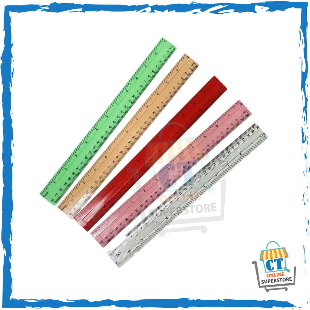 Plastic Ruler 12 inches Long | Shopee Philippines