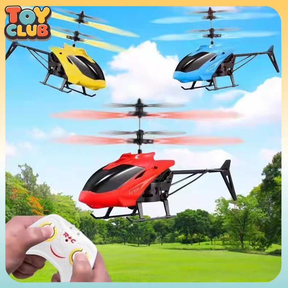 Remote Control Helicopter Toys Rechargeable Infrared Induction Remote ...