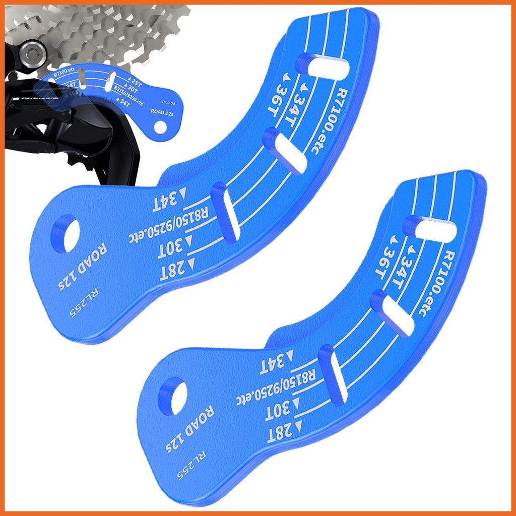 Chain Gap Adjustment Gauge 2X Rear Derailleur Chaingap Adjustment Guide ...