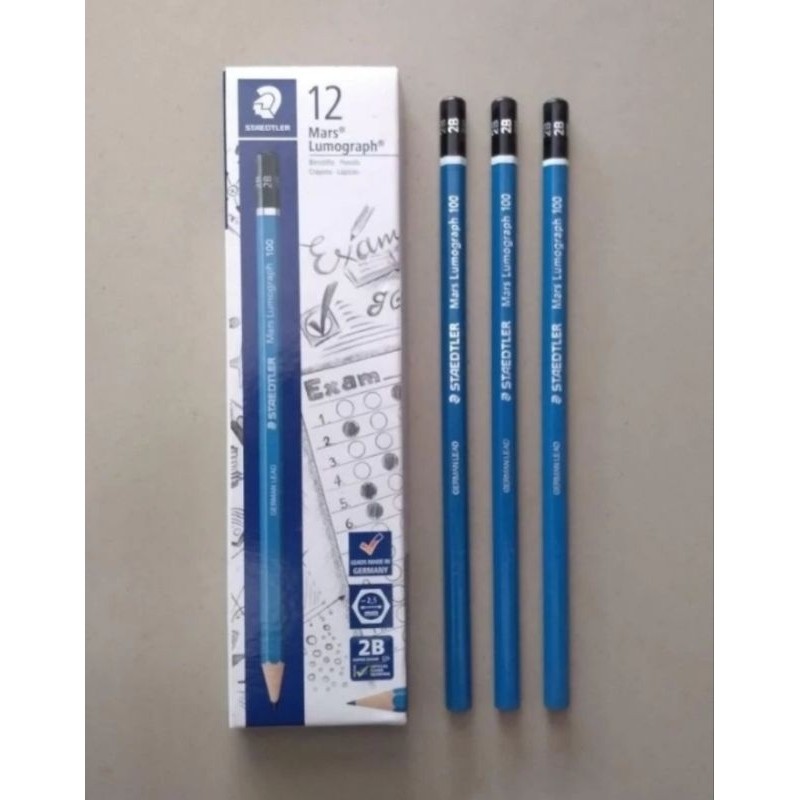 Original STAEDTLER 2B pencils 1 pack contains 12 pcs | Shopee Philippines