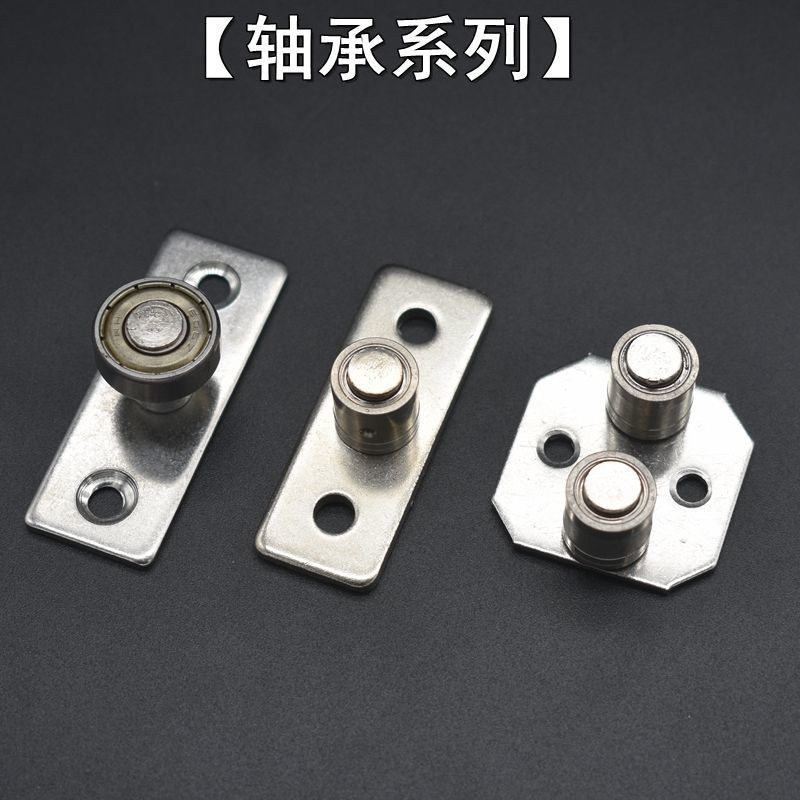 Thick Wooden Door Sliding Door Locator Hanging Wheel Holder Double ...