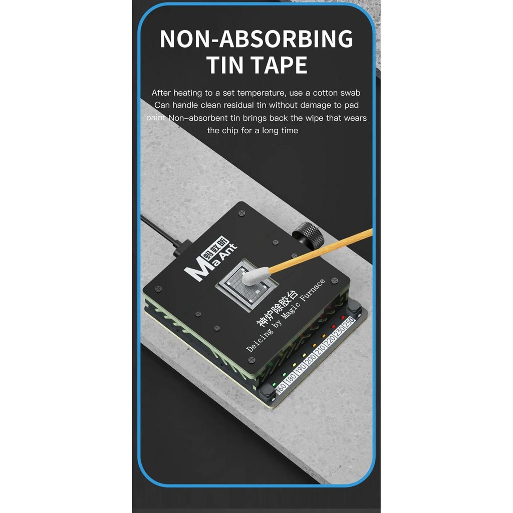 MaAnt SL-2 YCS 2S Mobile Phone Motherboard NAND CPU Heating Rework Platform IC Chip Desoldering ...
