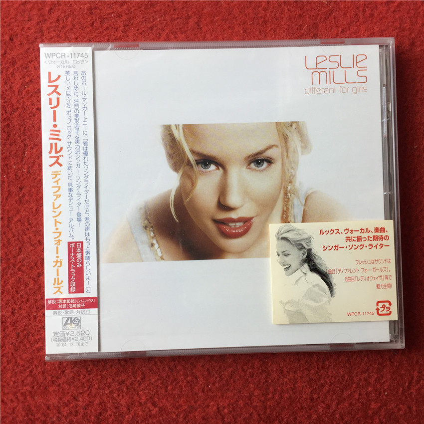 Leslie Mills Different For Girls (Japan Edition ) (brand new ) | Shopee ...