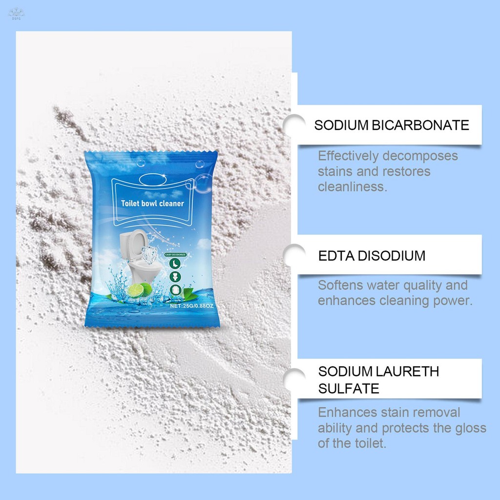 Splash Foam Toilet Cleaner Self Activating Toilet Clean Powder | Shopee ...