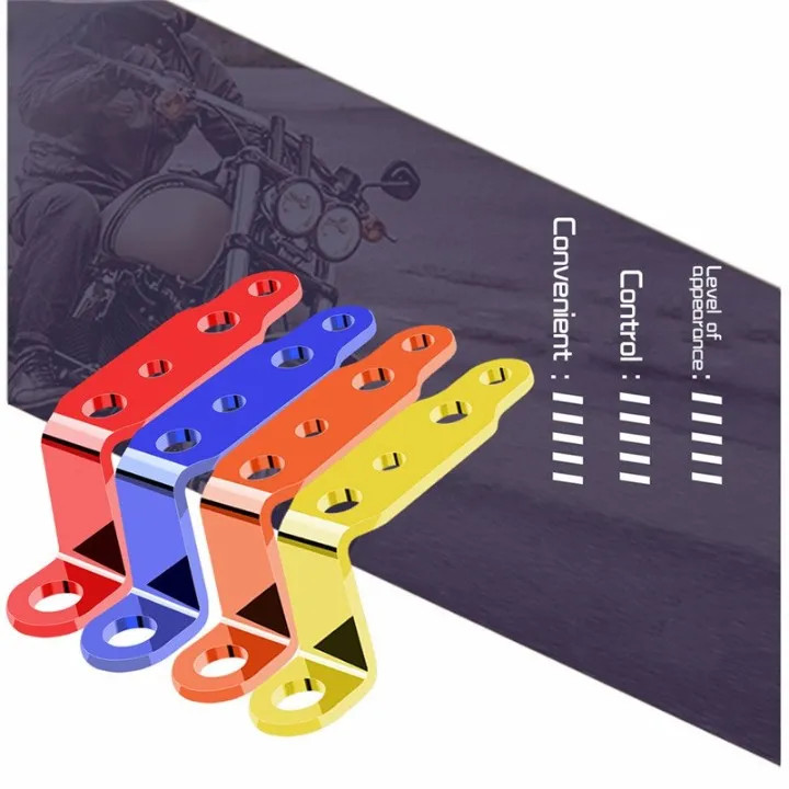 1/2pcs Z-shaped Mirror Conversion Bracket Motorcycle Accessories LED ...