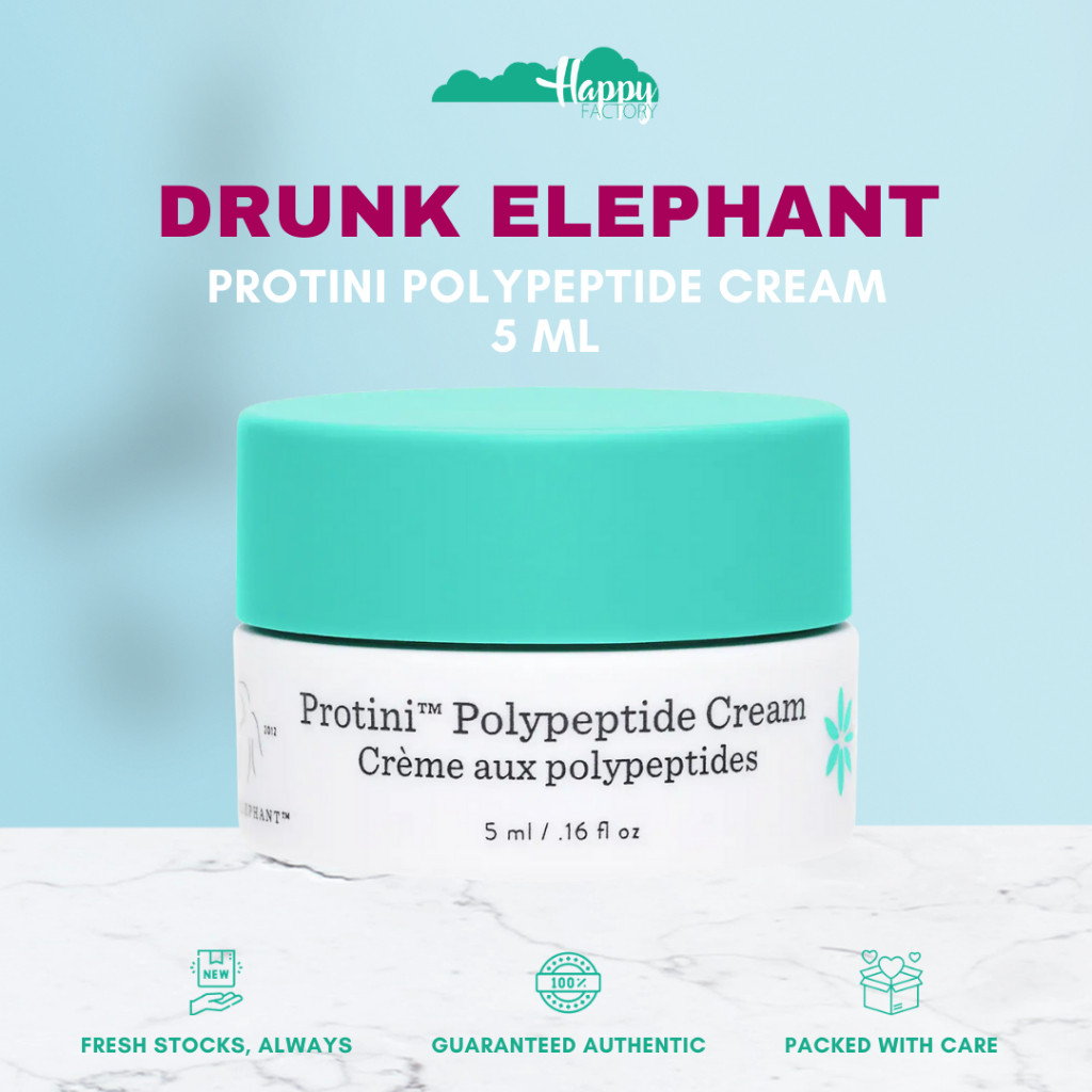 DRUNK ELEPHANT Protini Polypeptide Cream | 5 ml | Shopee Philippines