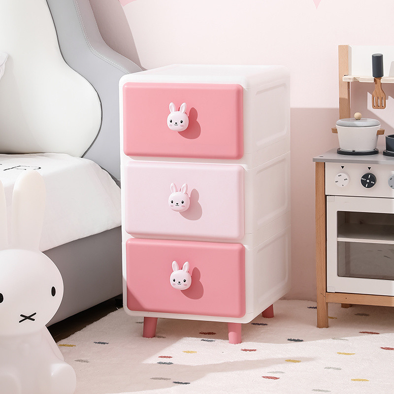 Children Bedside Table Simple Plastic Modern Simple Mini Bedside Table ...
