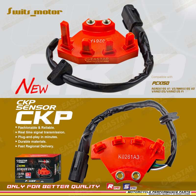 CKP SENSOR AEROX V1 V2 NMAX V2 EASTAR SPEED CRANKSHAFT POSITION SENSOR ...