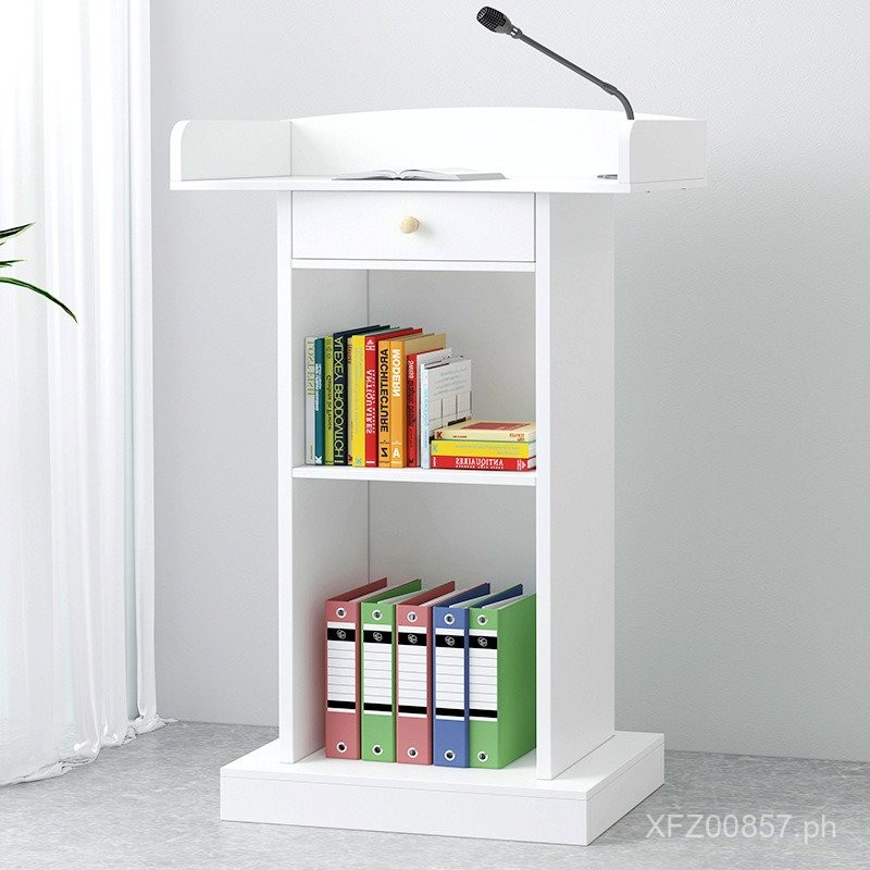 Lectern Speech Platform Host Platform Simple Modern Reception Desk ...