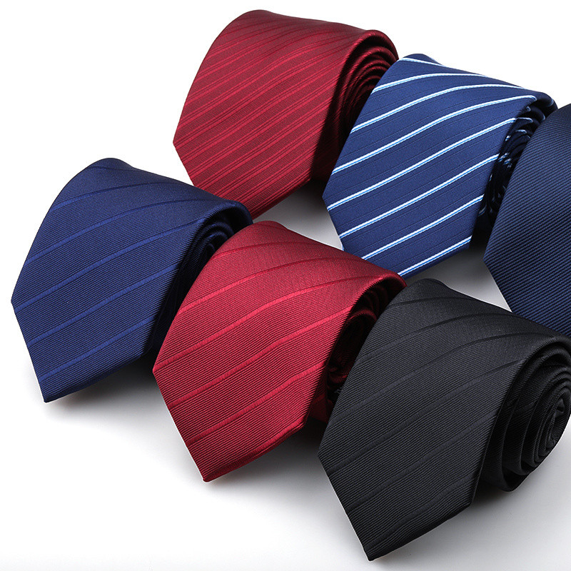 Men's Wedding Bridegroom Red Necktie Business Work Black Style Zipper ...