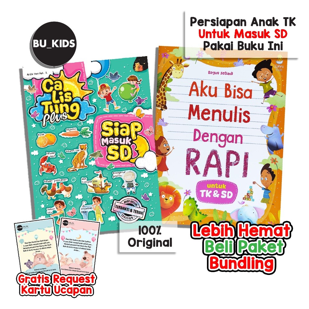 Calistung Book Preparation for Entering Elementary School for ...