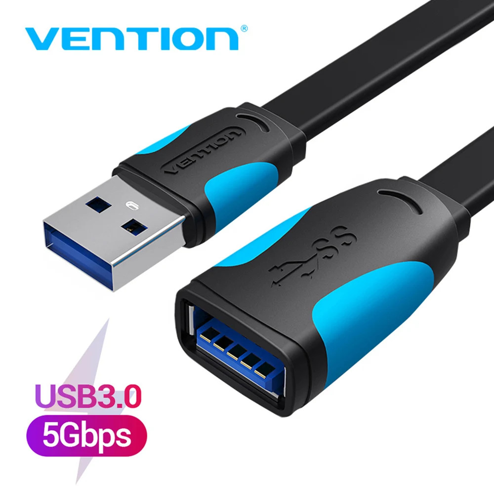 Vention USB 3.0 Extension Cable Male to Female Extender Cable Fast ...