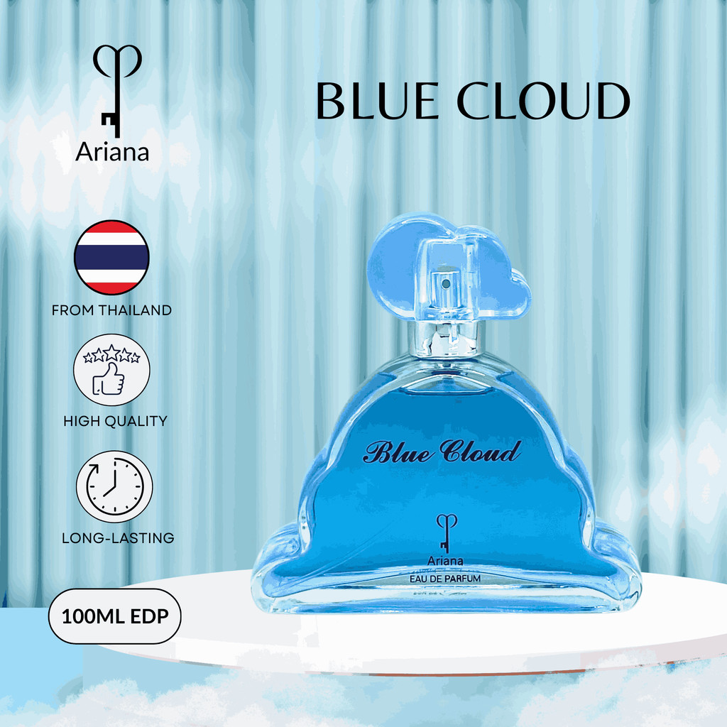 ARIANA Blue Cloud Perfume For Women 100ml Long lasting EDP Fragrance ...
