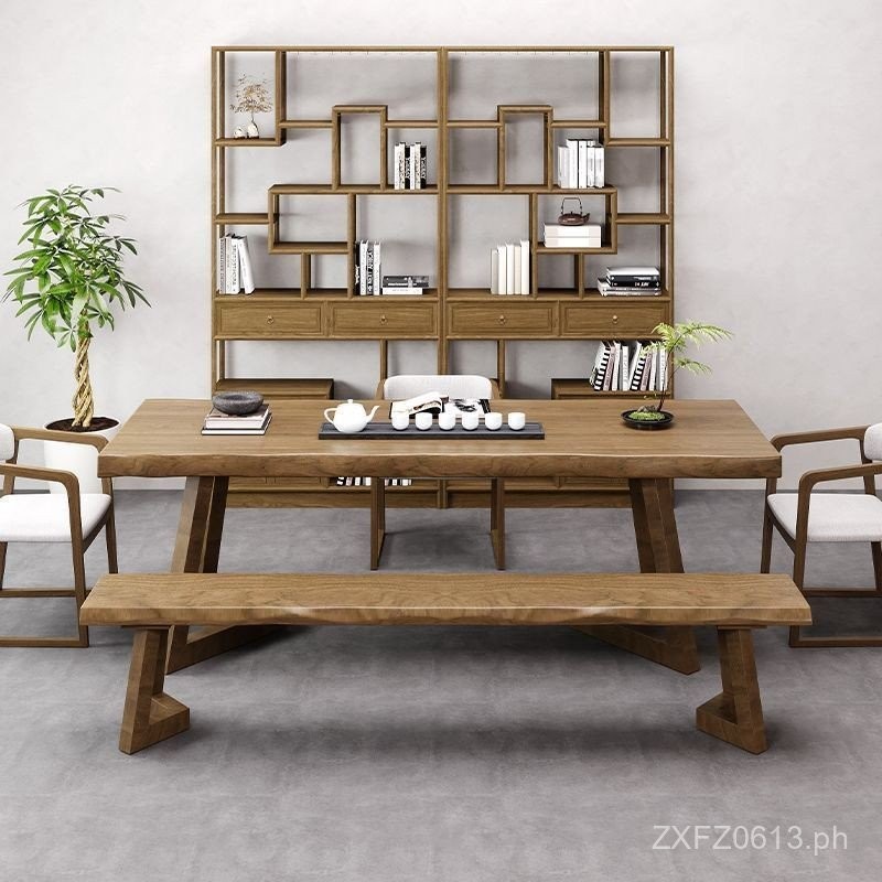 Conference Table Long Large Table Solid Wood New Model Negotiation ...