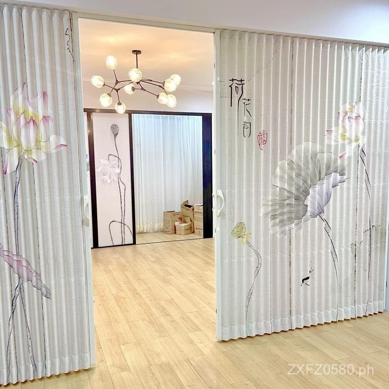 No Bottom Track Living Room Sliding Door Insulated Moving Door Bedroom ...