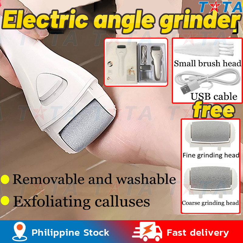 Electric Callus Remover Foot Grinder Rechargeable Calluses With LED ...