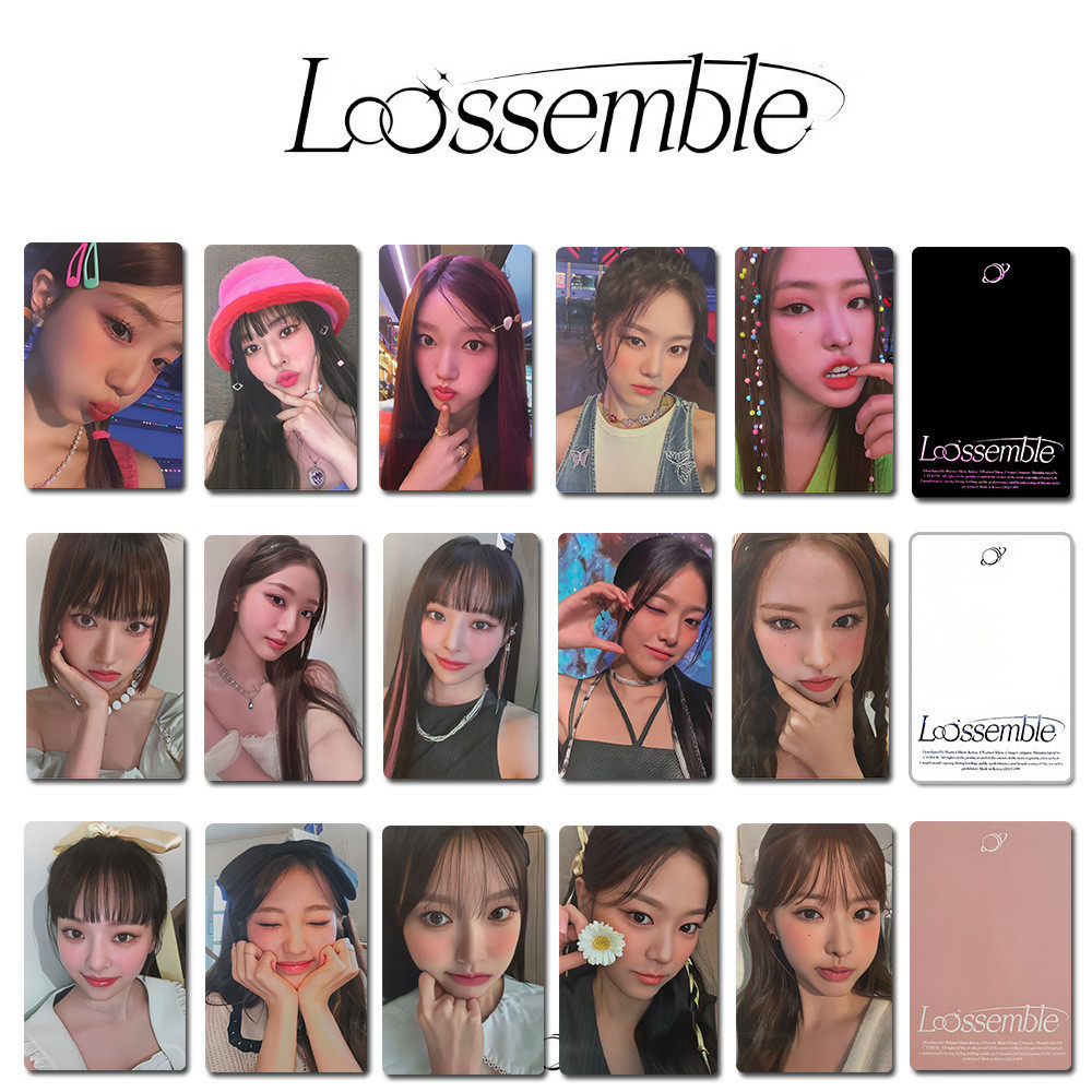 Kpop Idol Loossemble Album One of A Kind Photocards LOONA Card | Shopee ...