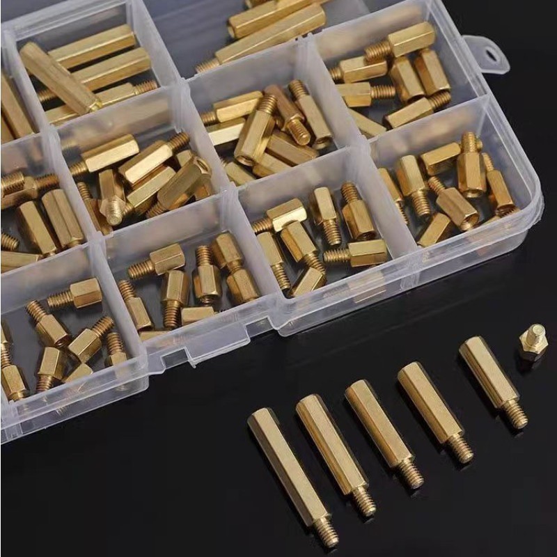 [XJK] Hexagonal Single-pass Copper Stud Chassis Motherboard Screw ...